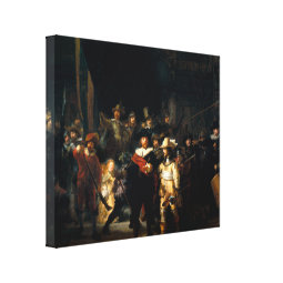 Rembrandt The Night Watch Canvas Print | Zazzle