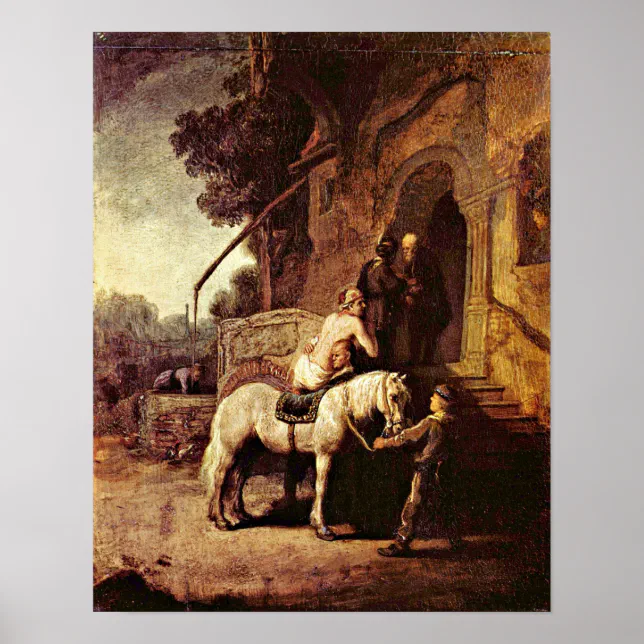 Rembrandt van Rijn - The Good Samaritan Poster | Zazzle