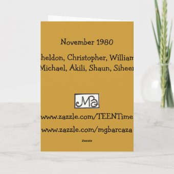 Remember The '80s? Little Rascals Greeting Card | Zazzle