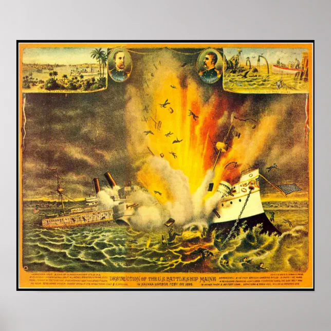 Remember the Maine - Poster | Zazzle