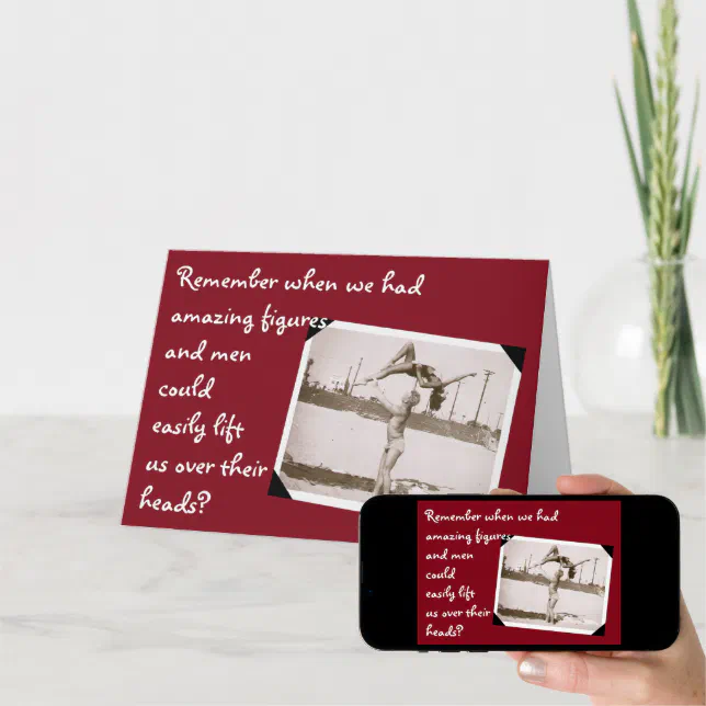 Remember when? card | Zazzle