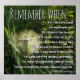 Remember When Childhood Memories Poster | Zazzle