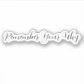 Remember Your Why Sticker, Motivational Sticker, P Sticker | Zazzle