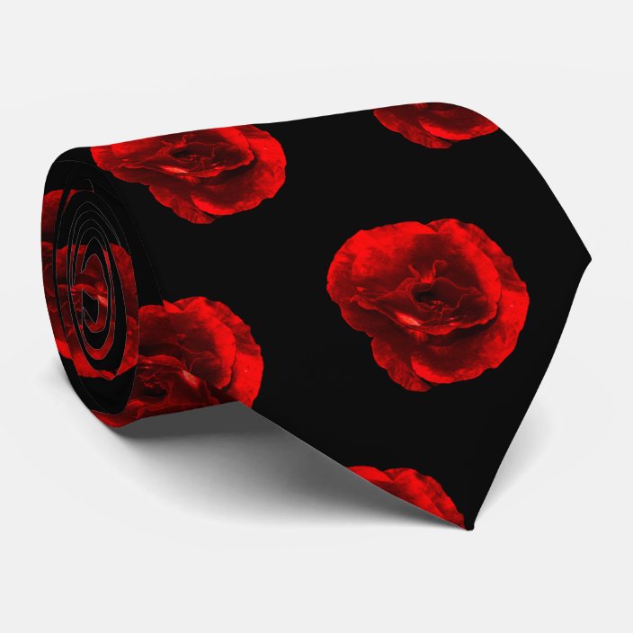 Rememberance Day, Red Poppies Neck Tie | Zazzle.com