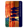 Remembering Our Heroes. Military Magnet | Zazzle