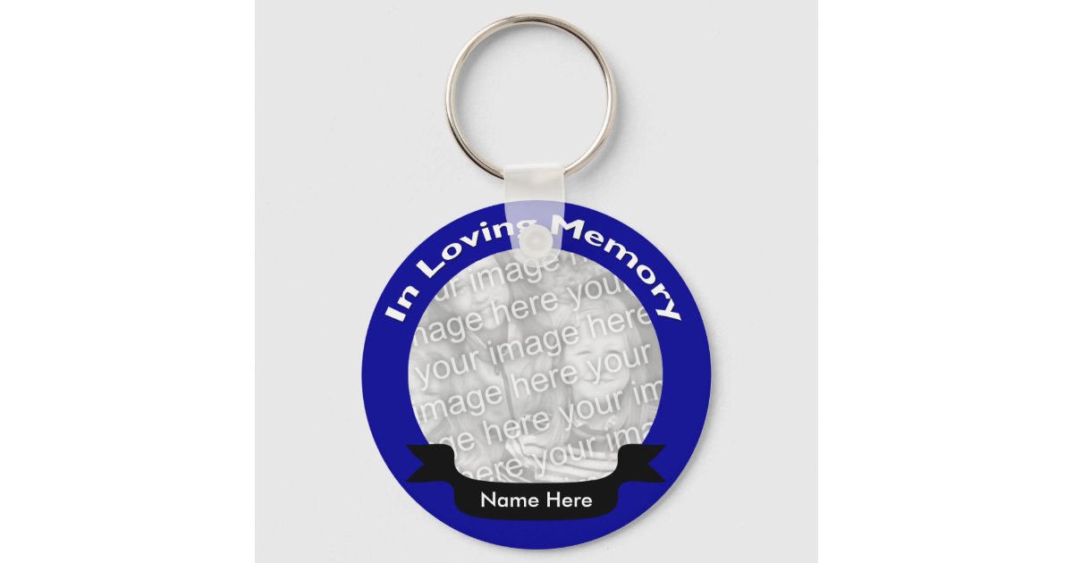 Remembrance Key Chain | Zazzle