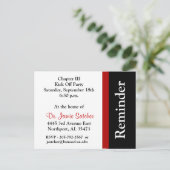 Reminder Post card5 Invitation Postcard | Zazzle