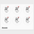 Reminders Don't Forget Classic Round Sticker | Zazzle