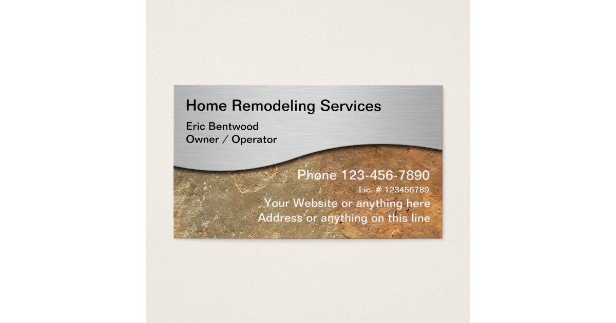 Remodeling Business Cards | Zazzle.com