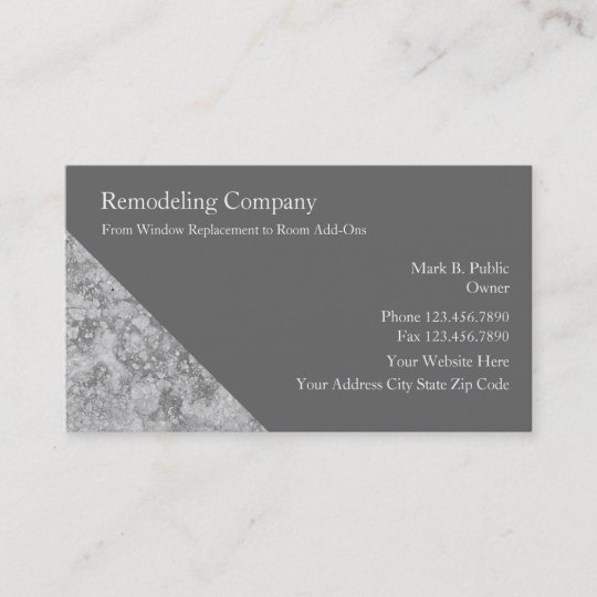 Remodeling Business Cards | Zazzle.com