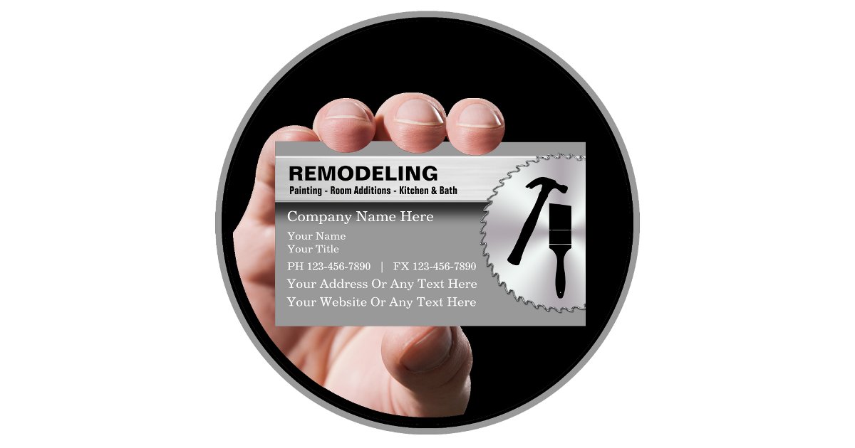 Remodeling Business Cards | Zazzle