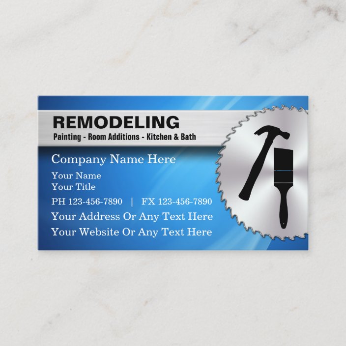 Remodeling Business Cards | Zazzle.com