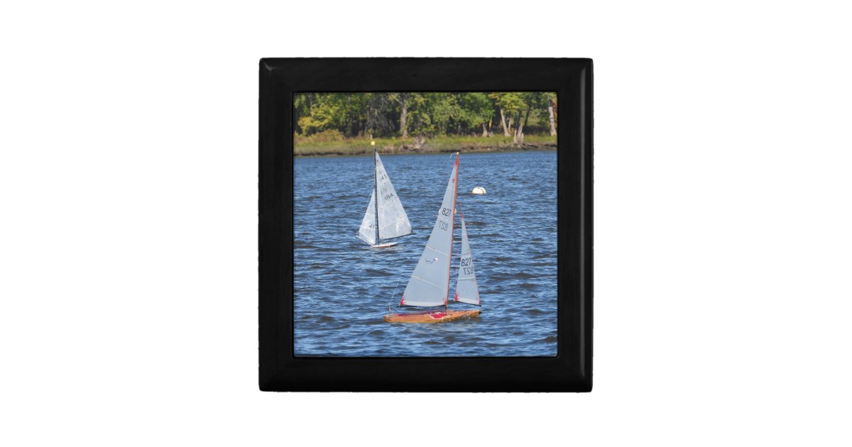 Remote Controlled Sailboats on the Water Gift Box | Zazzle