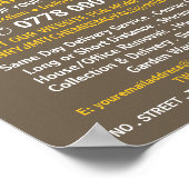 Removal Man House Design, Removal Company Advert Poster | Zazzle