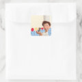 Remy and Linguine Square Sticker | Zazzle