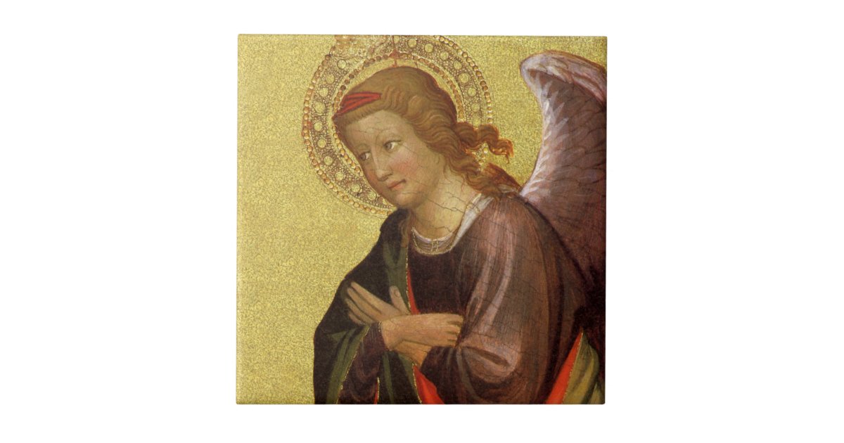 Renaissance Angel by Master of the Bambino Vispo Ceramic Tile | Zazzle