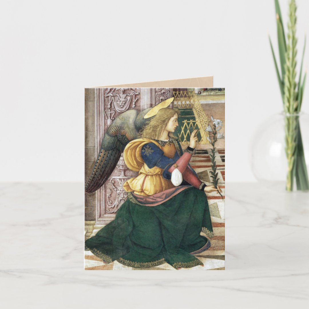 Renaissance Angel Note Cards Pinturicchio | Zazzle