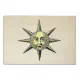 Renaissance Astronomy - Sun Face Hand Colored Faux Canvas Print | Zazzle