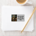 RENAISSANCE CAT VICTORIAN RETURN ADDRESS LABELS | Zazzle