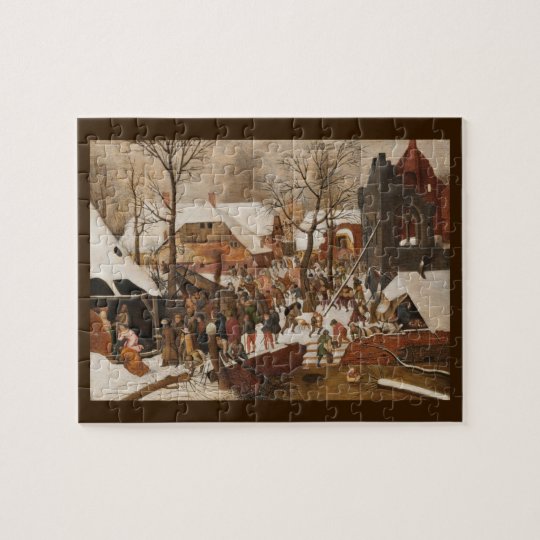Renaissance Holy Nativity Jigsaw Puzzle | Zazzle.com