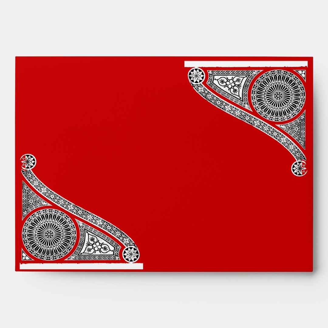 RENAISSANCE,red Envelope | Zazzle