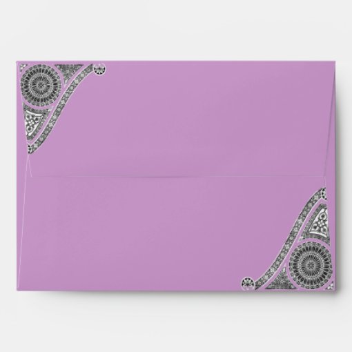 RENAISSANCE , violet ,purple Envelope | Zazzle