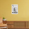Renaissance Woman Poster | Zazzle