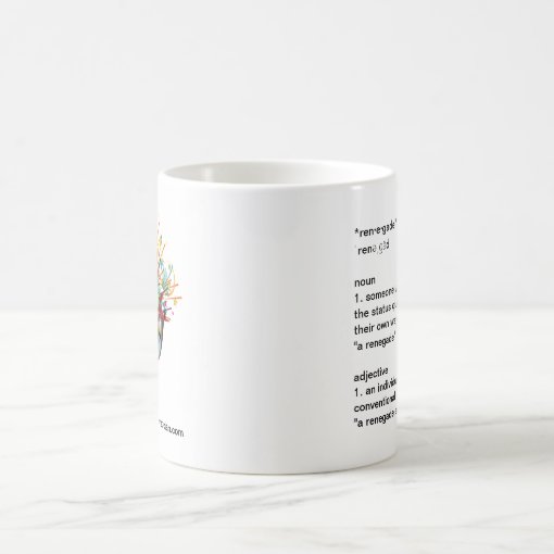 Renegade Definition Mug | Zazzle