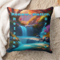 Renew Refire Refresh Breathe Throw Pillow | Zazzle