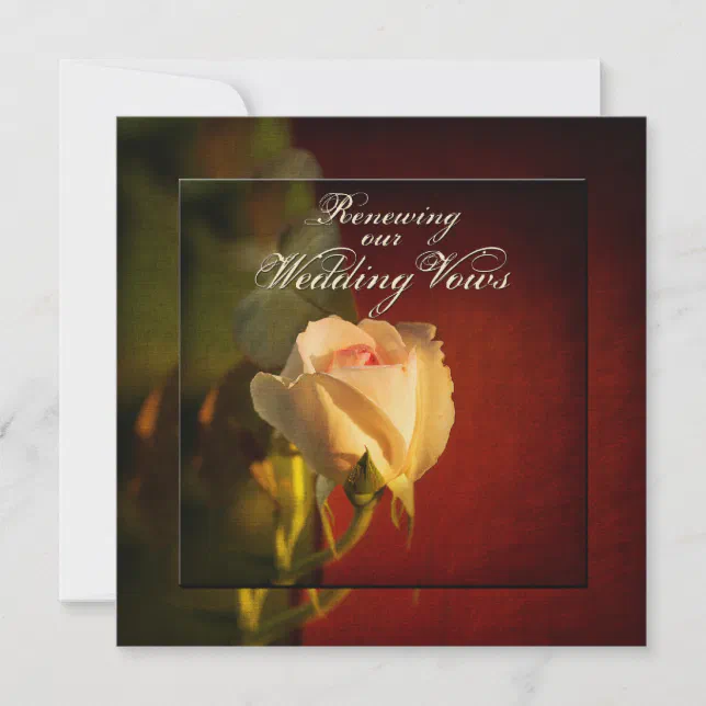 Renewing Wedding Vows - Invitations | Zazzle