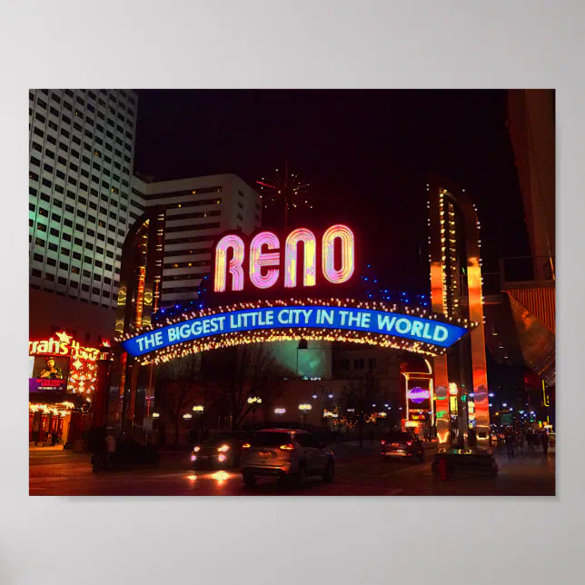 Reno Arch Sign #1 Poster | Zazzle
