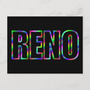 Reno Postcards - No Minimum Quantity | Zazzle