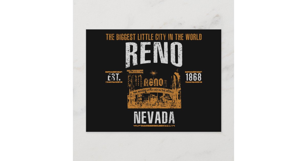 Reno Postcard | Zazzle