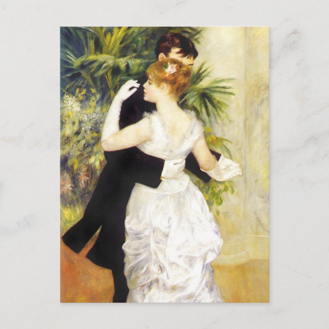 Renoir Dance in the City Postcard | Zazzle
