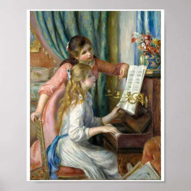 Renoir painting. poster | Zazzle