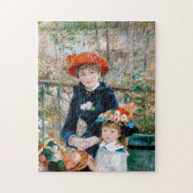 Renoir "Two Sisters (On the Terrace)" Jigsaw Puzzle | Zazzle