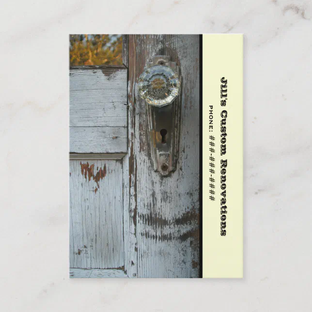 Renovation / Remodeling / Restoration Business Business Card | Zazzle