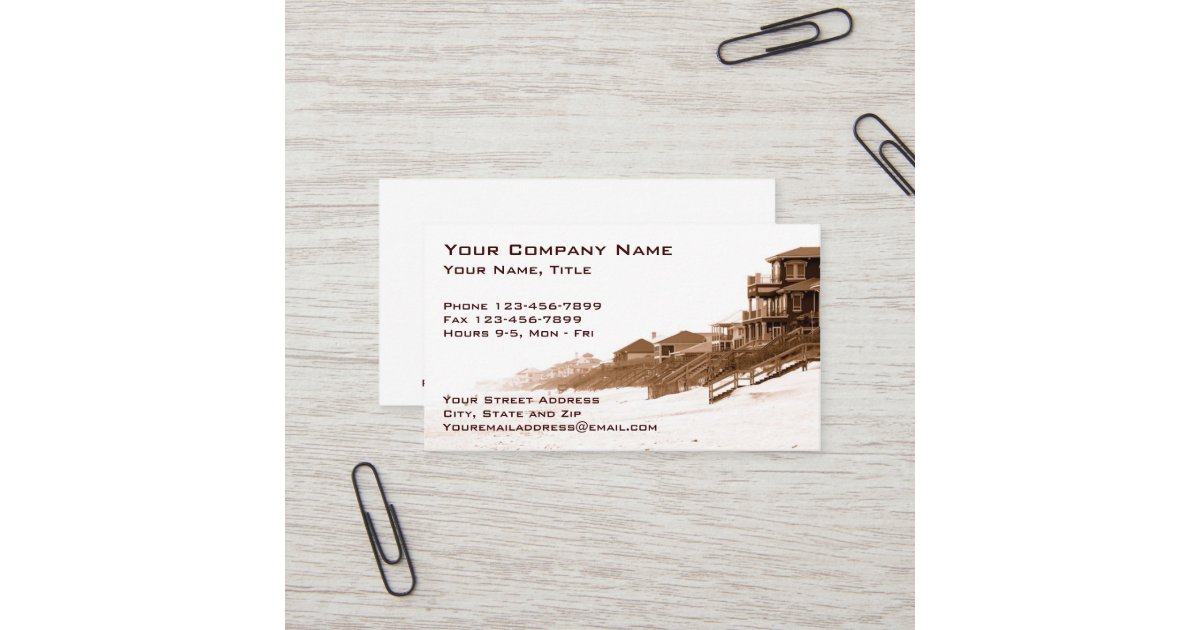 Rental Real Estate Business Card | Zazzle