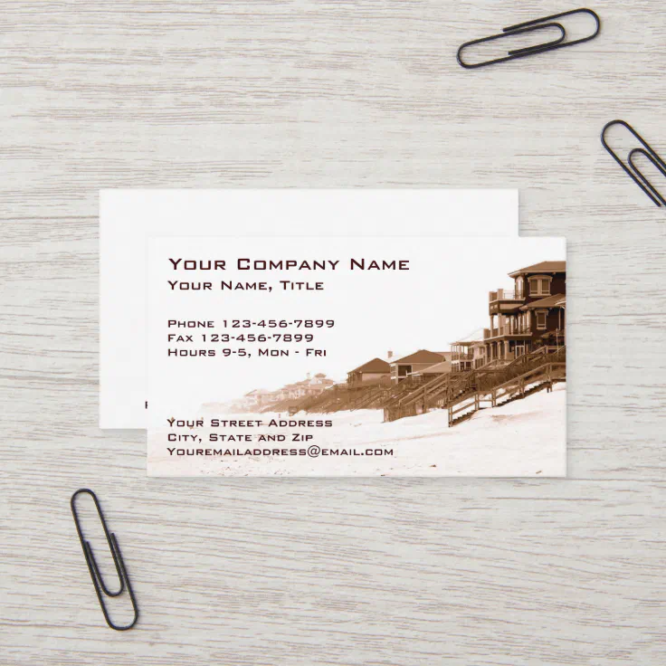 Rental Real Estate Business Card | Zazzle