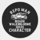 Repo Recovery Agent Repossession Classic Round Sticker | Zazzle
