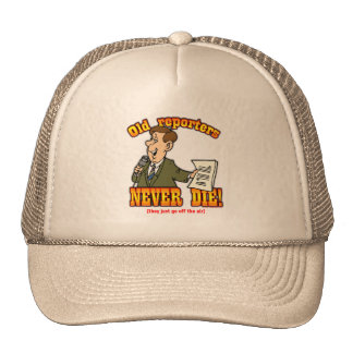 News Reporter Hats | Zazzle