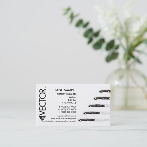 Representative & Manager Business Cards | Zazzle