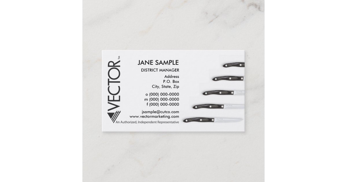 Representative & Manager Business Cards | Zazzle