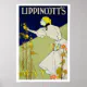 Reproduction of a poster advertising 'Lippincott's | Zazzle