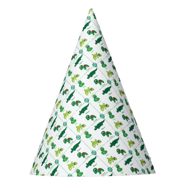 reptile party hat | Zazzle