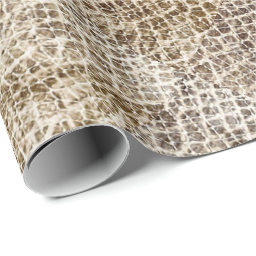 Reptile skin pattern wrapping paper | Zazzle
