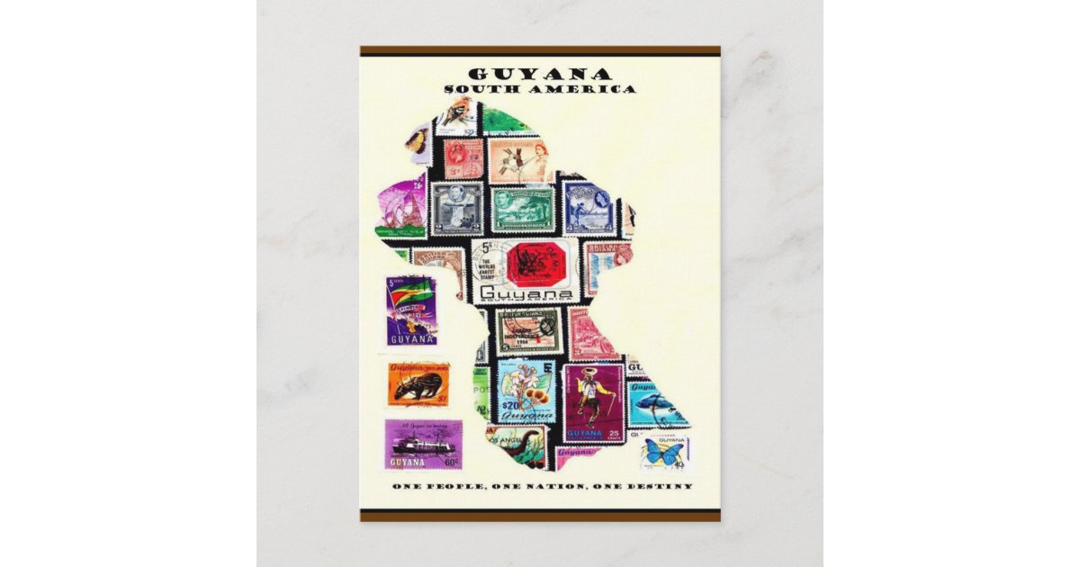 Republic of GUYANA Postcard | Zazzle