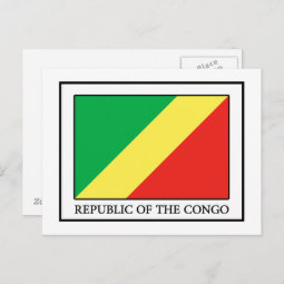 Republic of the Congo Postcard | Zazzle