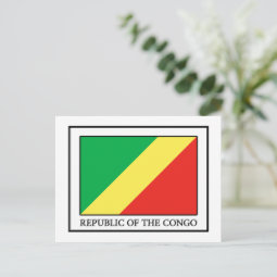 Republic of the Congo Postcard | Zazzle