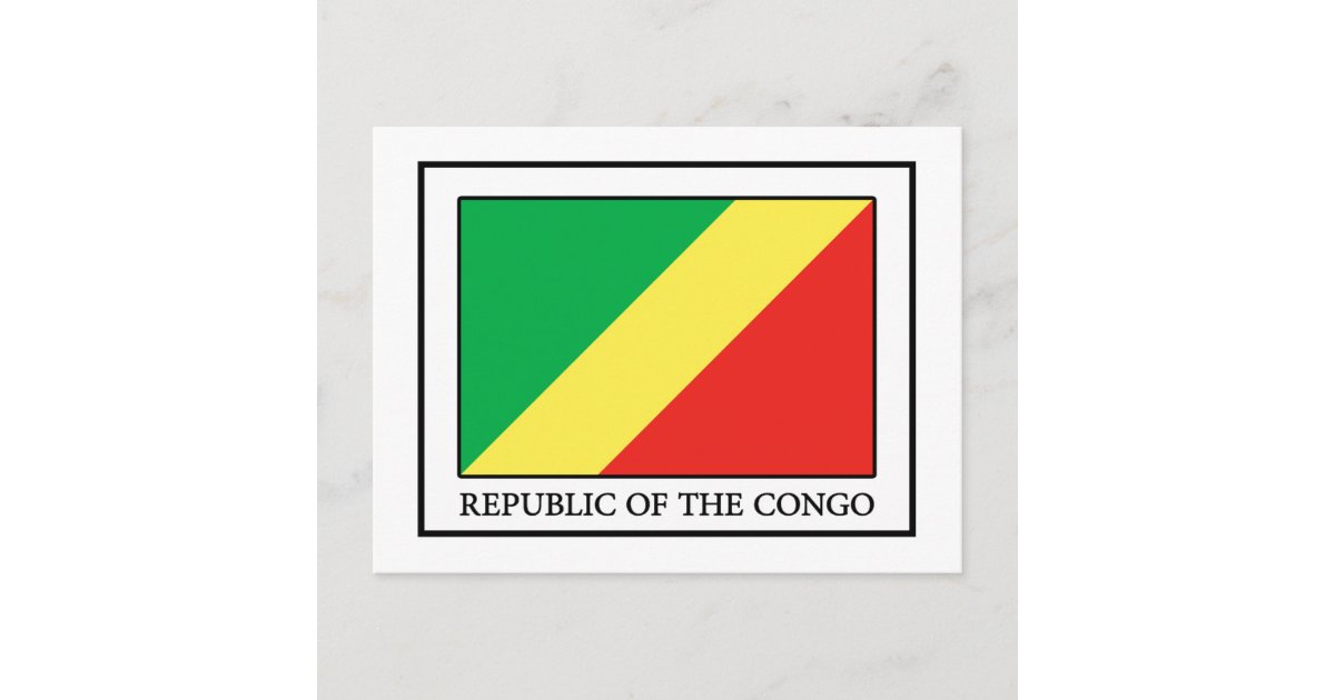Republic of the Congo Postcard | Zazzle